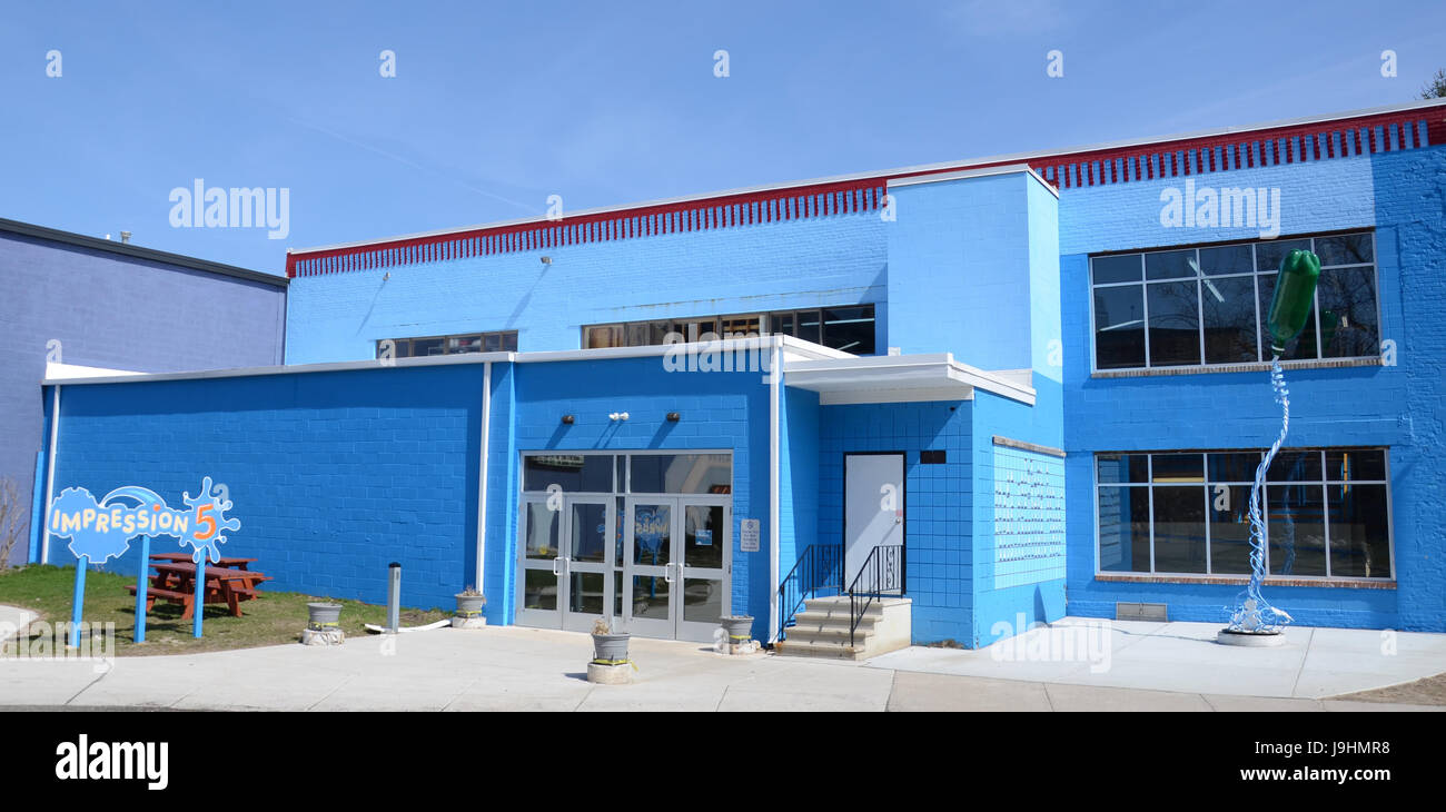 LANSING, MI - MARCH 27: Lansing’s Impression 5 Science Center, shown on ...