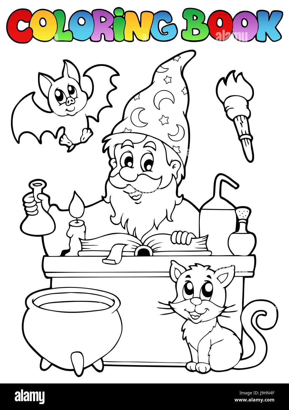 colour, paint, painted, alchemist, colouring, alchemy, book, desk ...