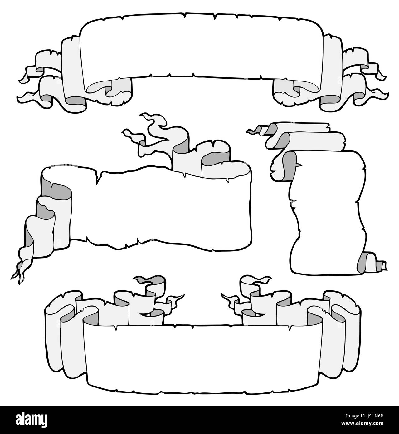 note, memo, blank, european, caucasian, vintage, uninhabited, banner ...