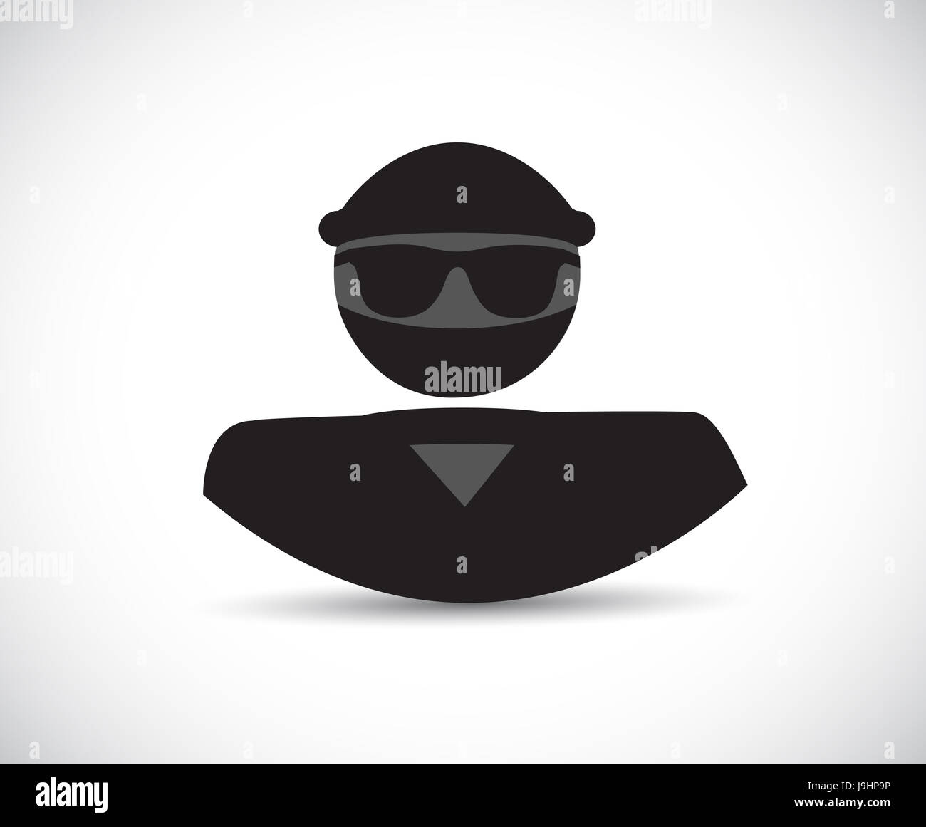 Bandit avatar illustration design isolated over a white background ...
