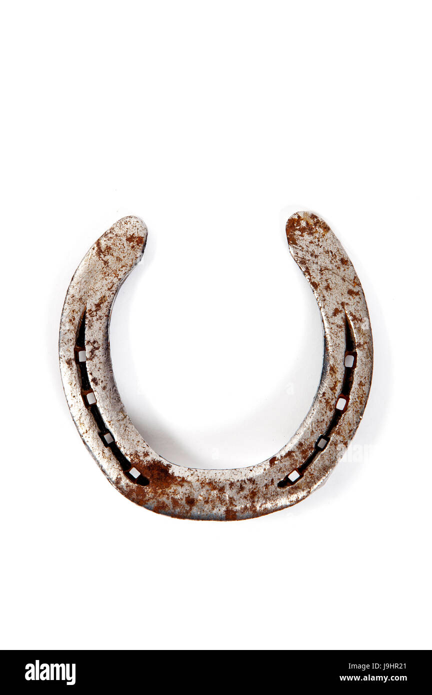 horseshoe, isolated, optional, ride, horse, iron, rusty, rust, symbol ...