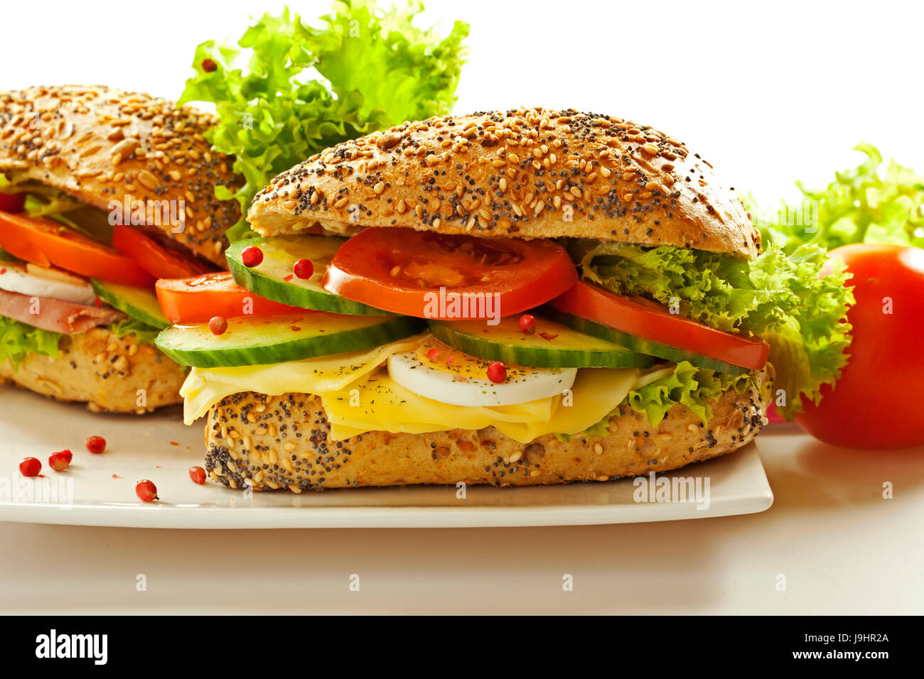 health, centre punch, roll, kaiser, nutrition, wholemeal, food ...