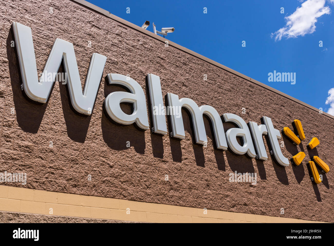 Indianapolis - Circa May 2017: Walmart Retail Location. Walmart is an ...