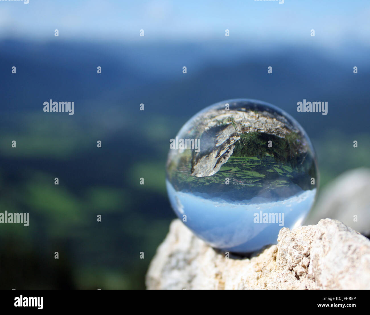 aerial perspective, valley, background of mountains, aerial perspective ...