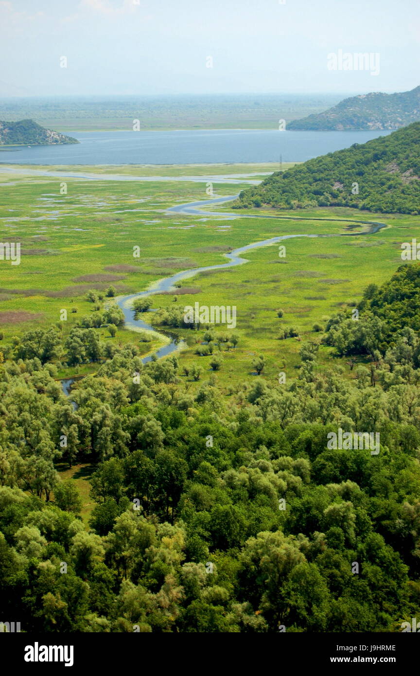 Meander river crnojevica hi-res stock photography and images - Alamy