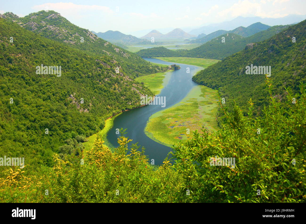 Meander river crnojevica hi-res stock photography and images - Alamy