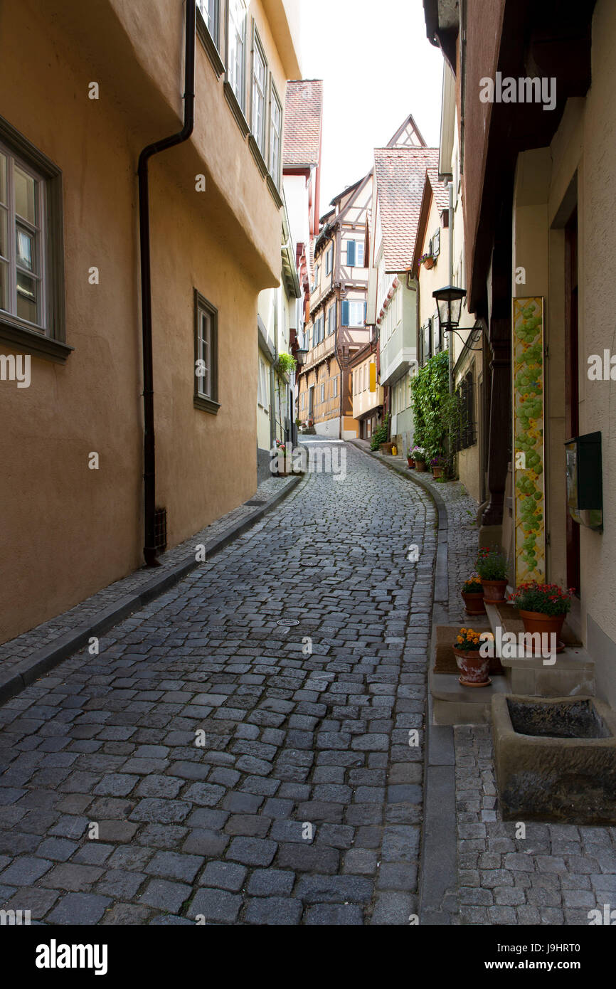 historical, city, town, city wall, path, way, building, tightly, old ...