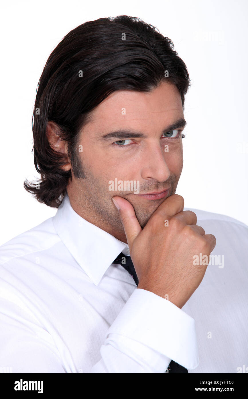 hand, closeup, male, masculine, face, portrait, studio, macho, investor ...