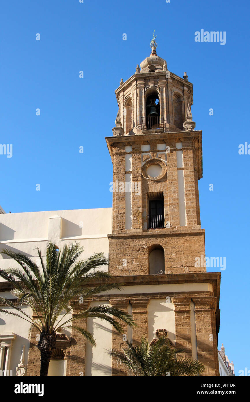 cathedral, spain, andalusia, old, historical, church, dome, baroque ...
