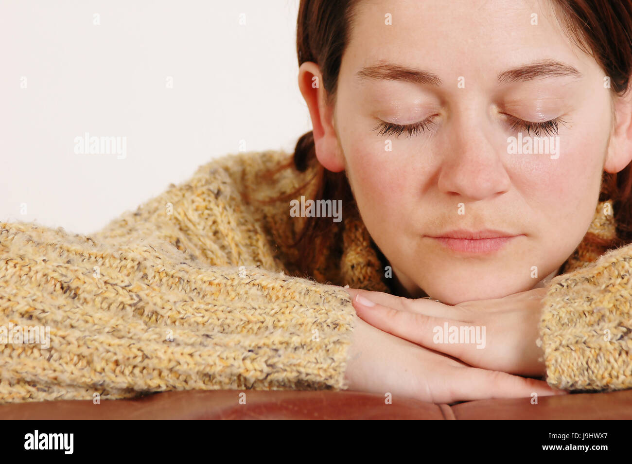 woman, isolated, female, eyes, lie, lying, lies, closed, sleep ...