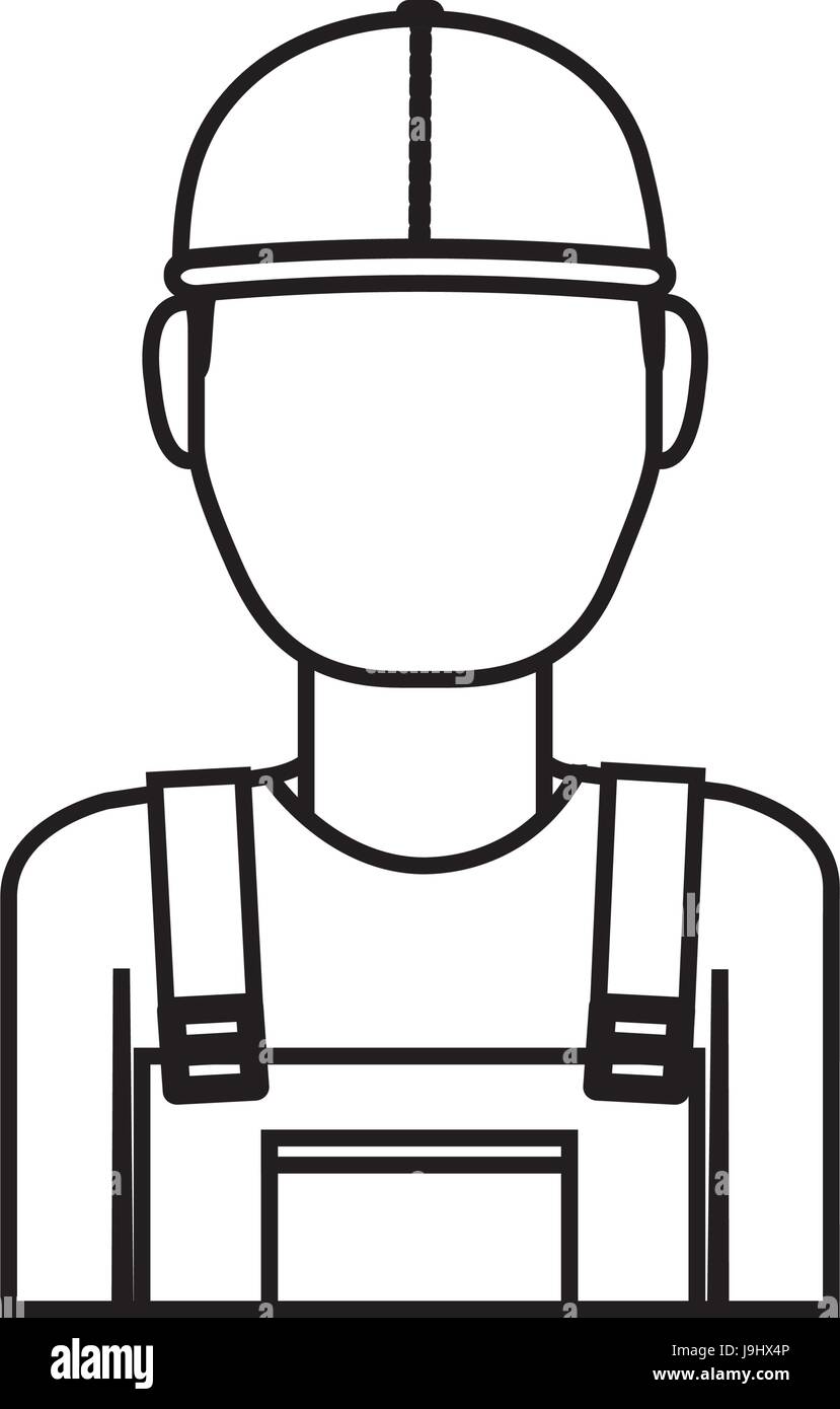 Overhead Worker Stock Vector Images - Alamy