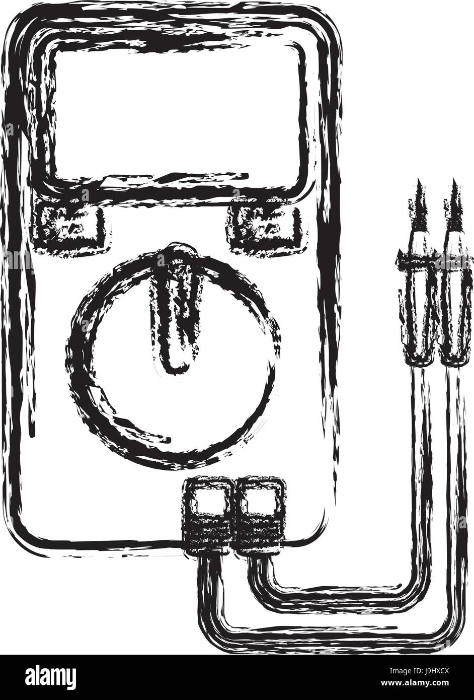 electrical test meter icon Stock Vector Image & Art - Alamy