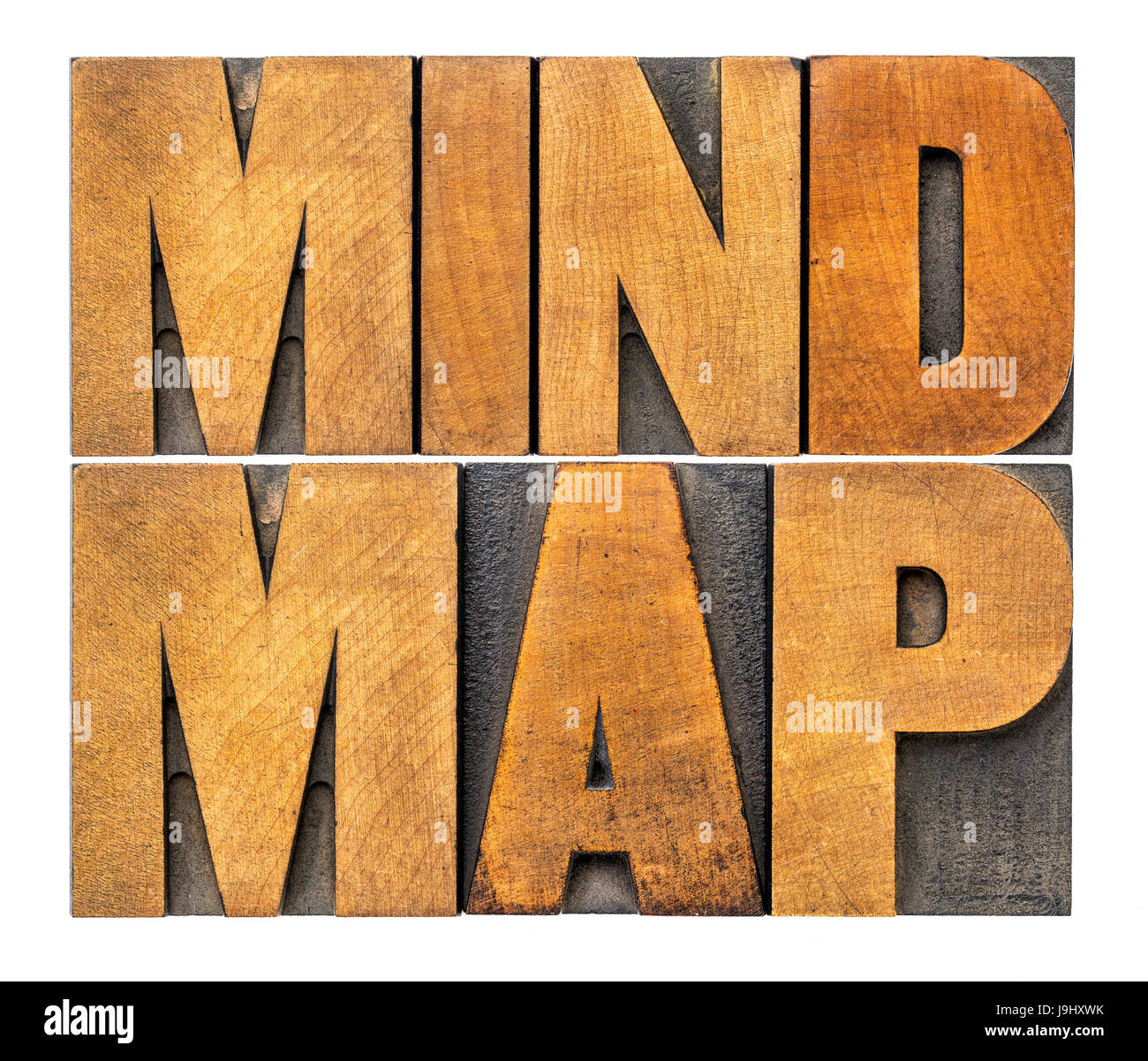 Mind map word abstract hi-res stock photography and images - Alamy