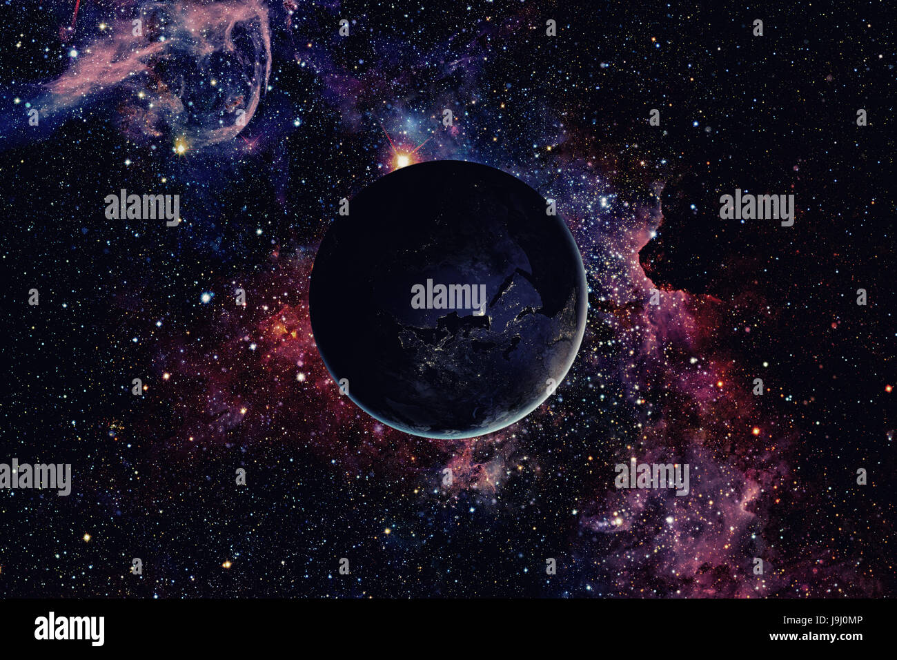 Earth from space nasa europe hi-res stock photography and images - Alamy