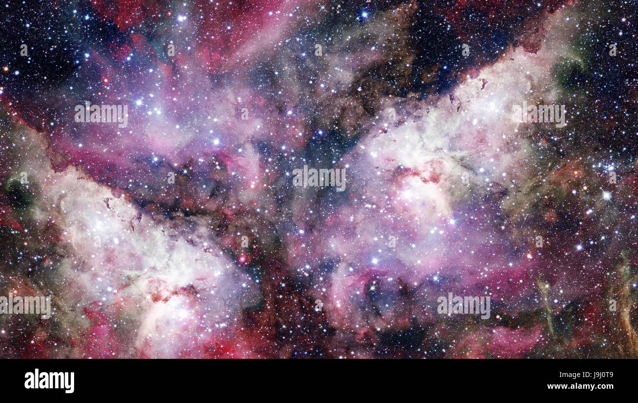Nebulae and galaxies. Elements of this Image Furnished by NASA Stock ...