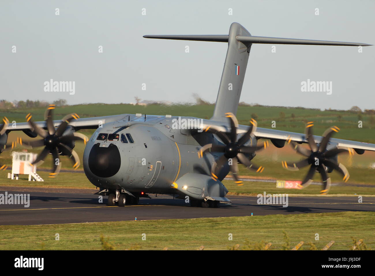 F-RBAF/0014, an Airbus A400M Atlas operated by the French Air Force ...