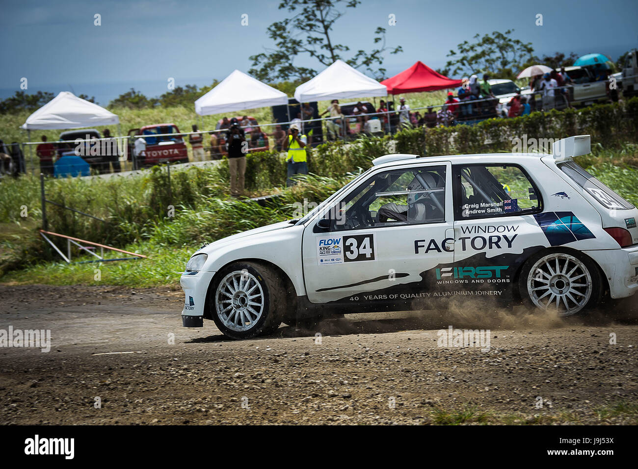 Flow King of the Hill 2017 in Barbados Stock Photo - Alamy