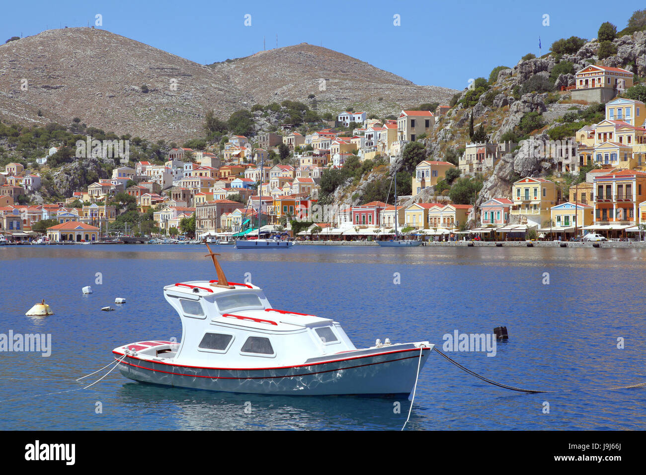 greece, harbor, sightseeing, fishing boat, harbours, greek, isle ...