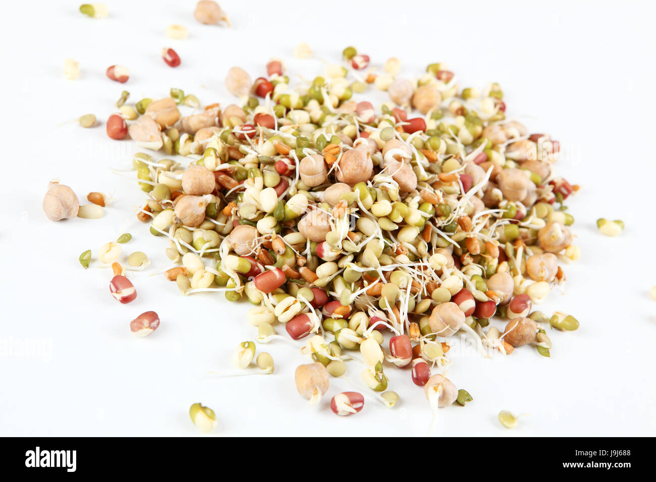 germination, mixed, germs, sprouts, food, aliment, uncooked vegetarian ...