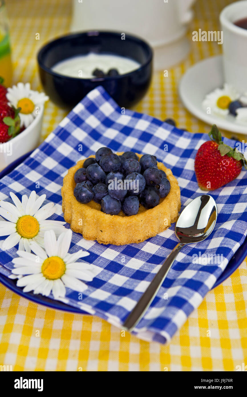 dots, fancy cakes, bilberries, blueberries, cookies, tartlets ...