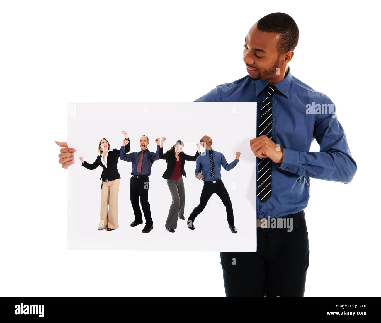 Multiracial european Cut Out Stock Images & Pictures - Alamy