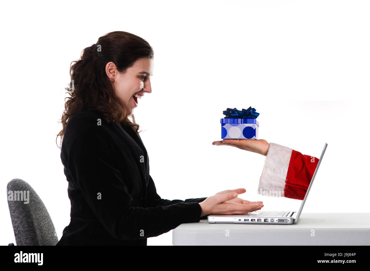 woman, office, laptop, notebook, computers, computer, present, desk ...