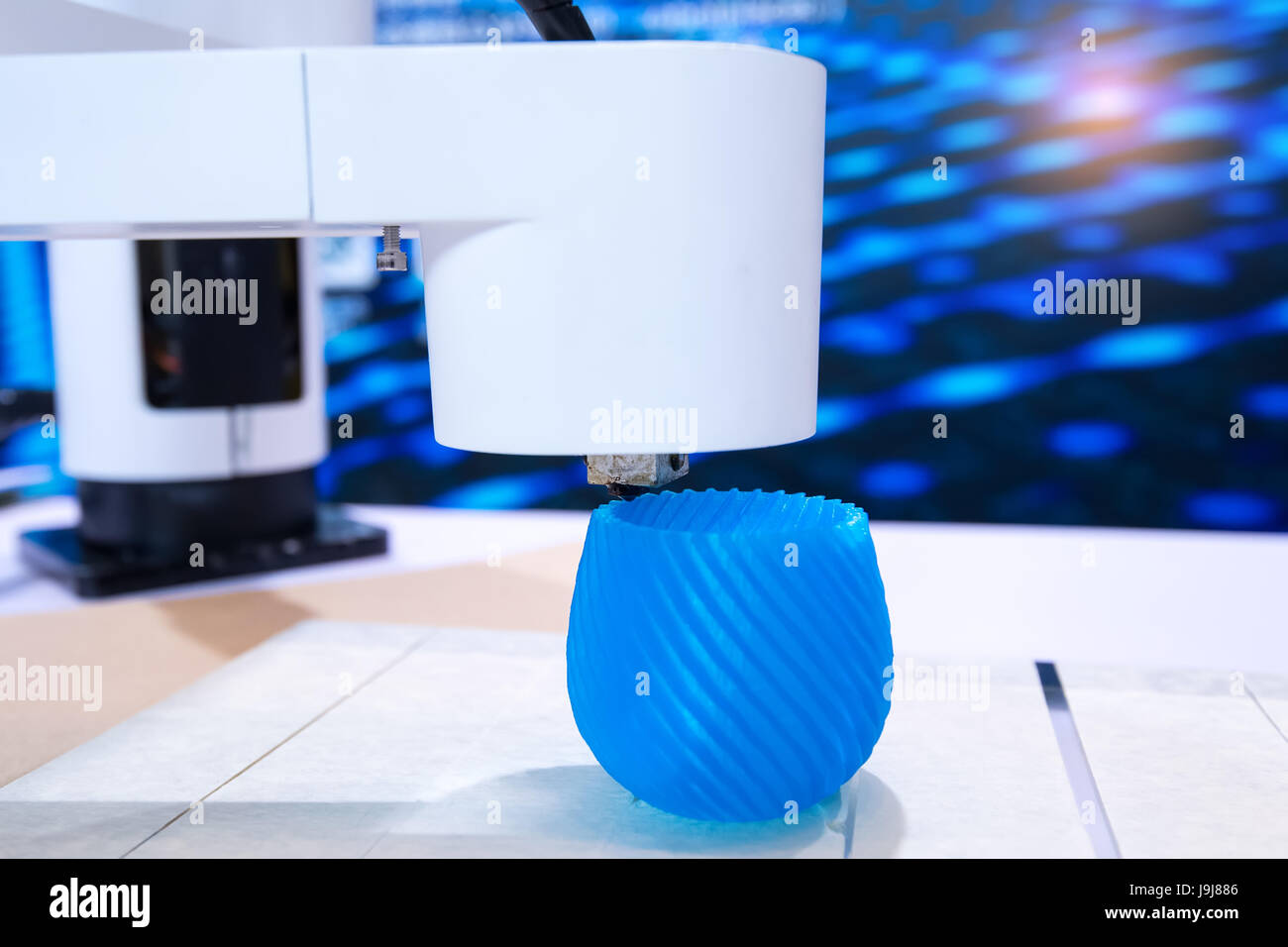 Three dimensional printing machine Stock Photo - Alamy