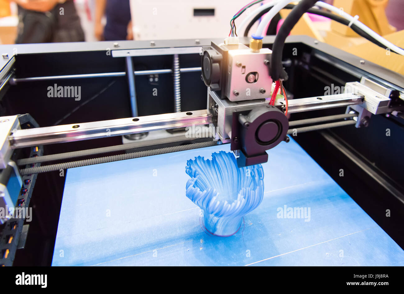 Three dimensional printing machine Stock Photo - Alamy