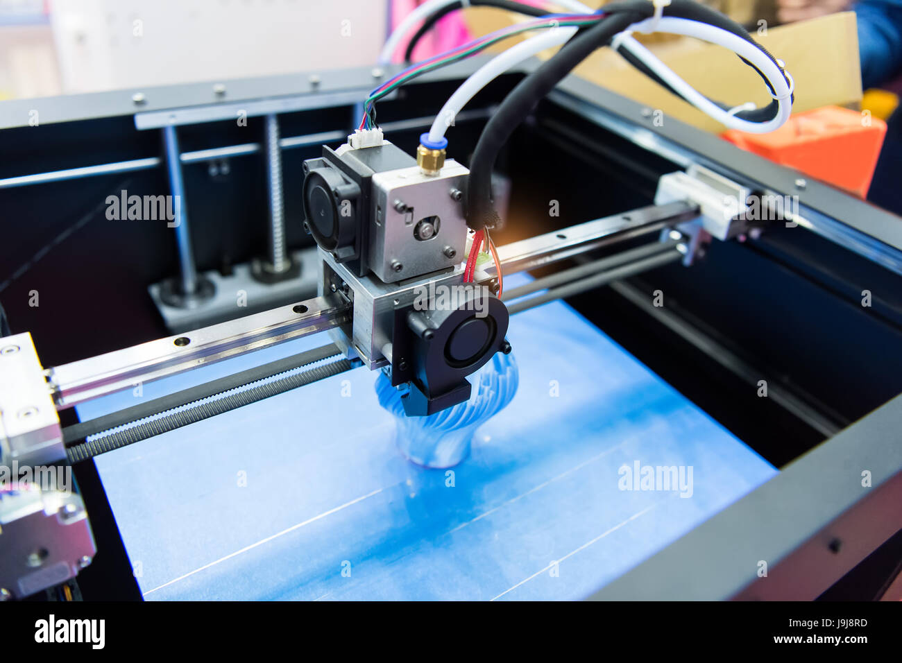 Three dimensional printing machine Stock Photo - Alamy