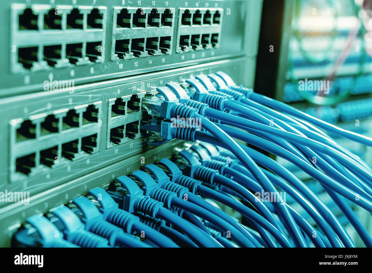 network cables connected to a switch Stock Photo - Alamy network cables connected to a switch Stock Photo - Alamy