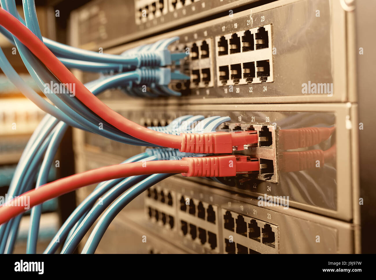 network cables connected to a switch Stock Photo - Alamy network cables connected to a switch Stock Photo - Alamy