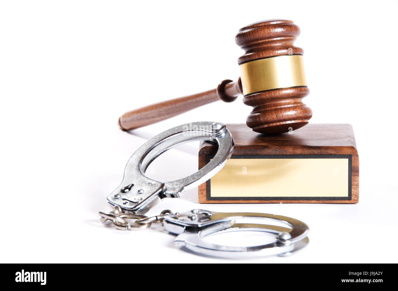 isolated, wood, crime, brass, law, justice, criminal, handcuffs ...