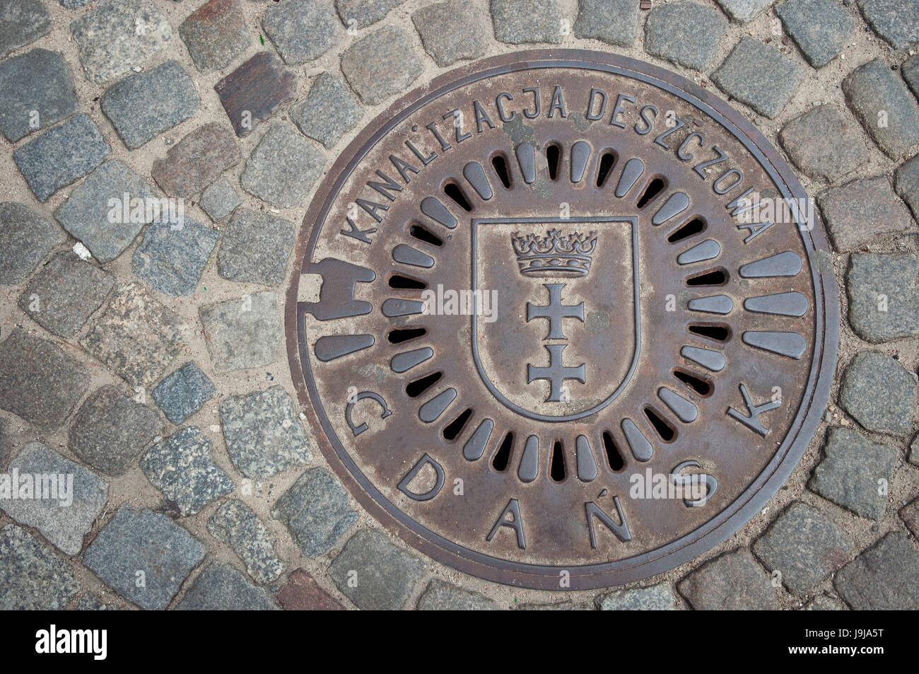 poland, city arms, Hanseatic city, poland, emblem, sewerage, city arms ...