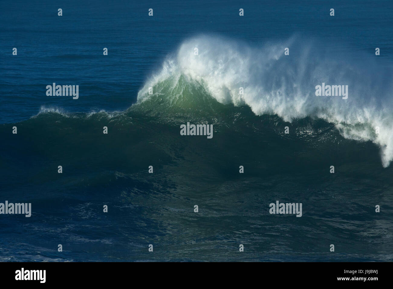 Breaking wave, Boiler Bay State Park, Lincoln City, Oregon Stock Photo ...