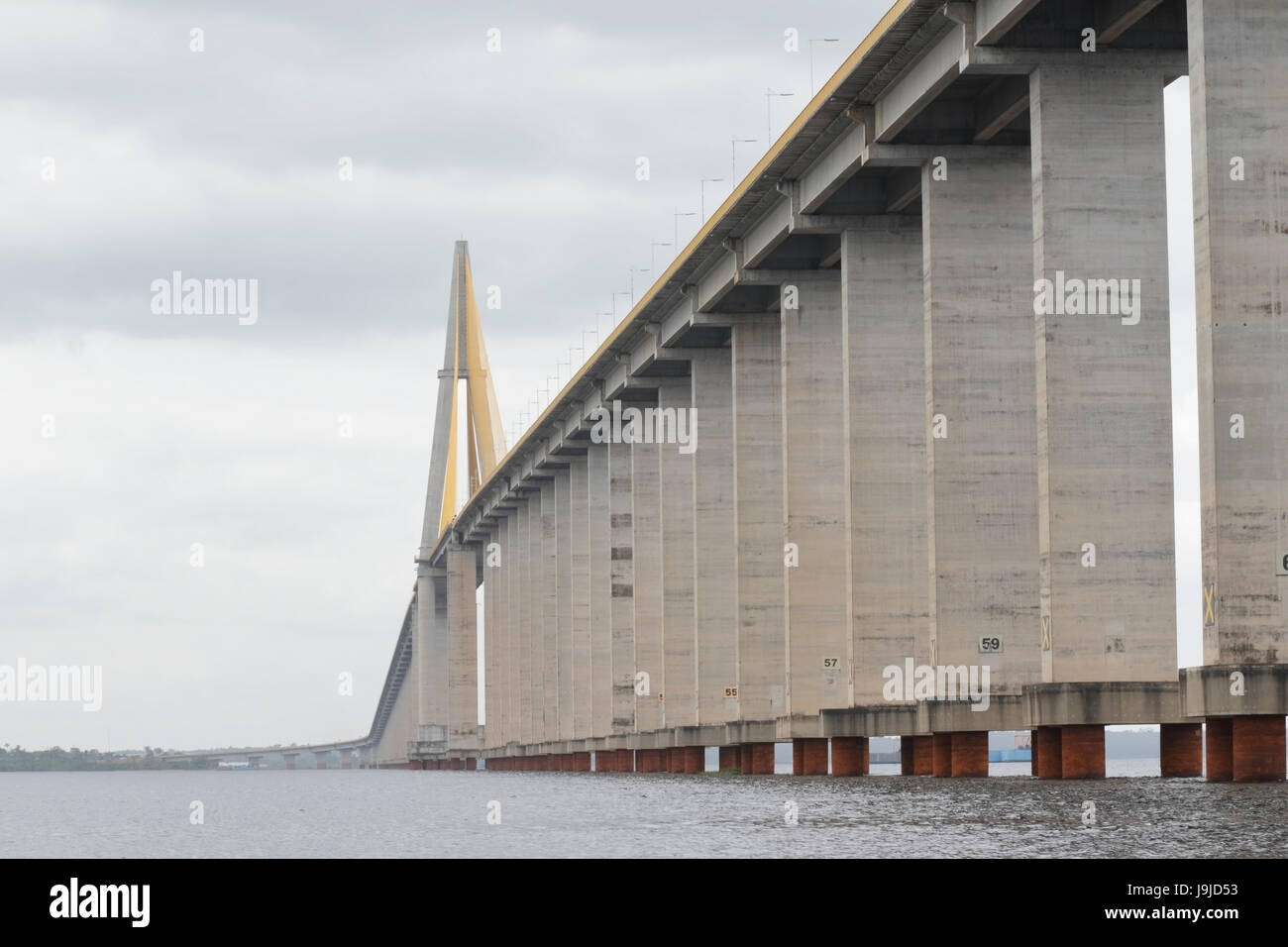 Rio Negro bridge, Manaus, Brazil Stock Photo - Alamy