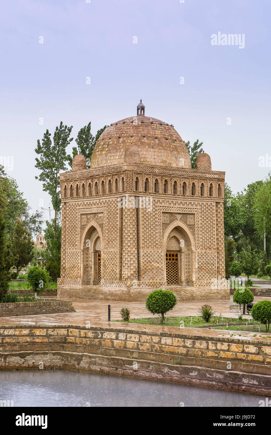 Uzbekistan, Bukhara City, Ismail Samani Mausoleum Stock Photo - Alamy