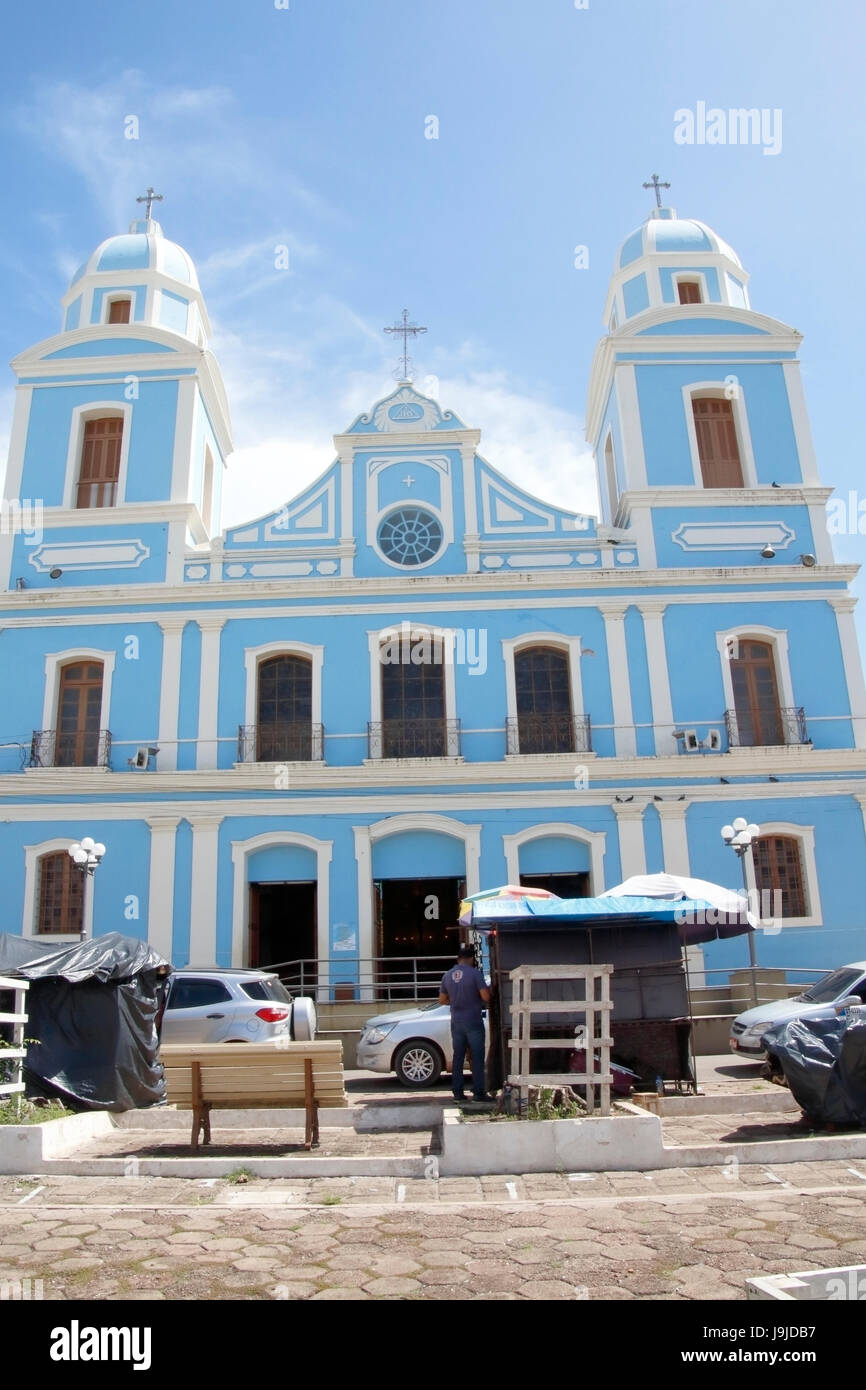 Roman Catholic cathedral, Santarem, Para, Brazil Stock Photo - Alamy