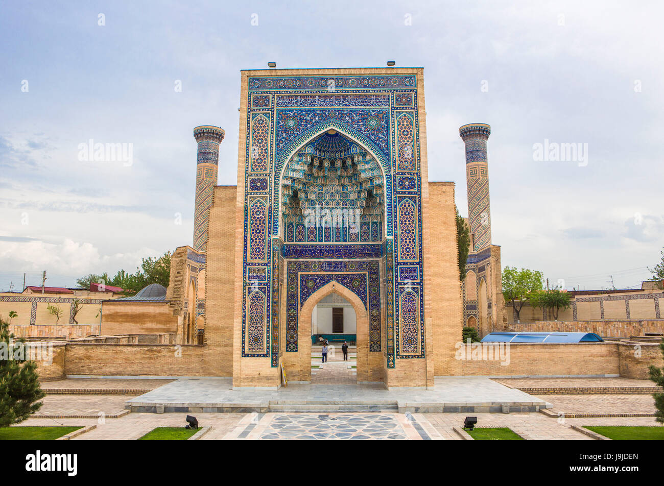 Uzbekistan, Samarkand City, Amir Timur Mausoleum Stock Photo - Alamy