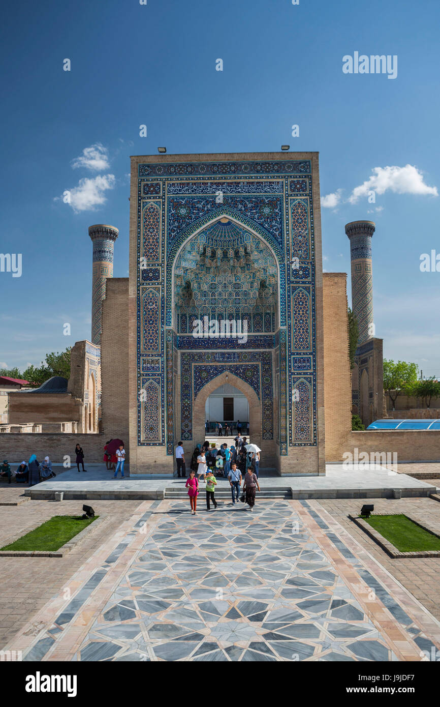 Uzbekistan, Samarkand City, Amir Timur Mausoleum Stock Photo - Alamy