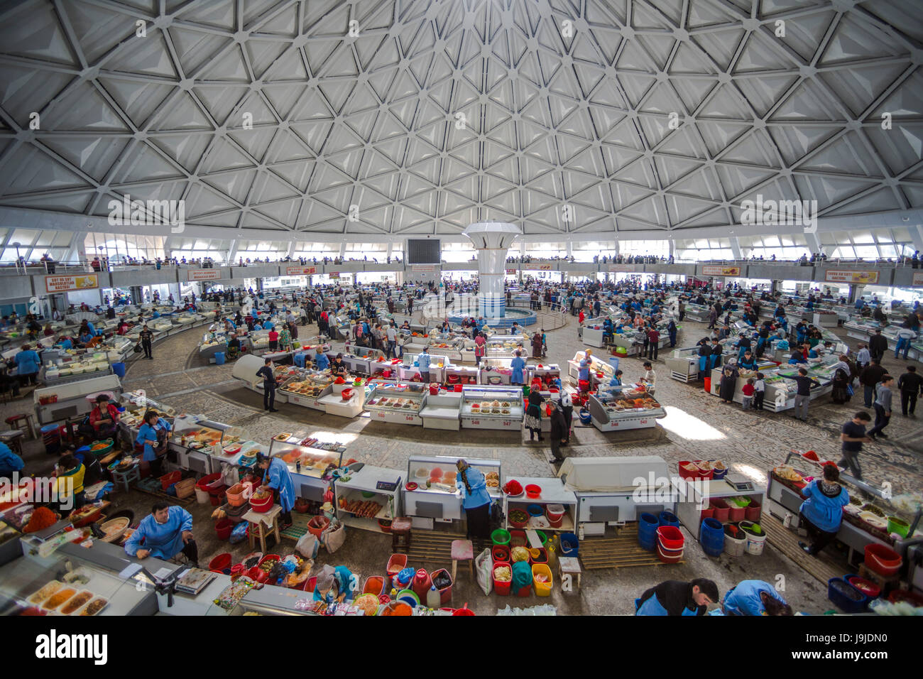 Uzbekistan, Tashkent City, Chorsu Market Dome Stock Photo - Alamy