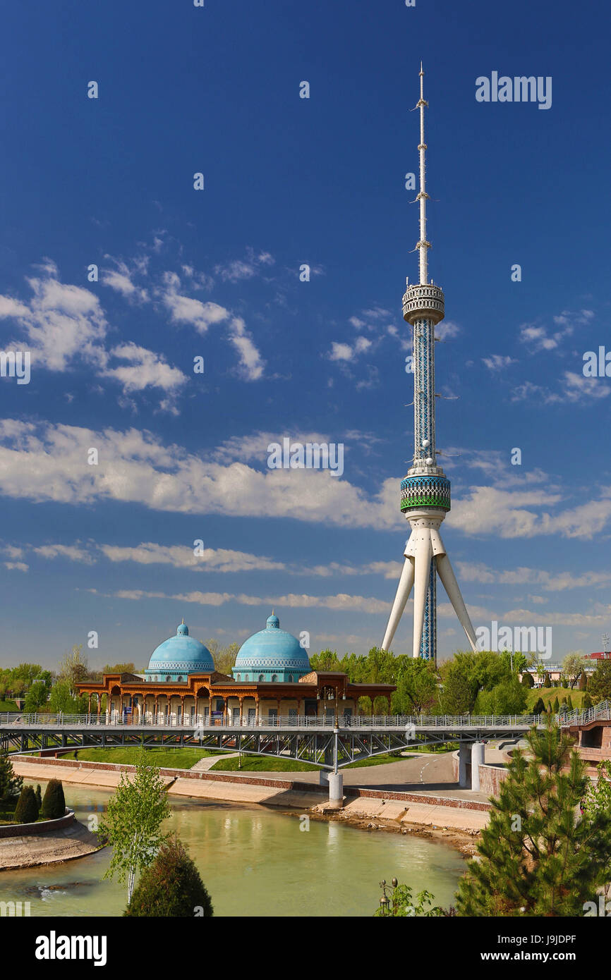 Uzbekistan, Tashkent City, Tashkent TV Tower Stock Photo - Alamy