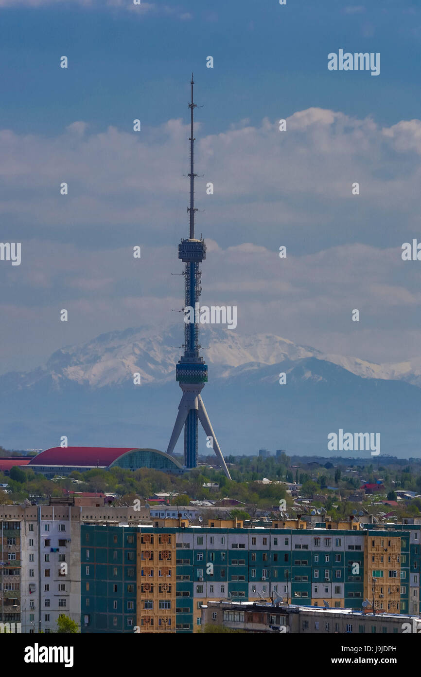 Uzbekistan, Tashkent City, Tashkent TV Tower Stock Photo - Alamy