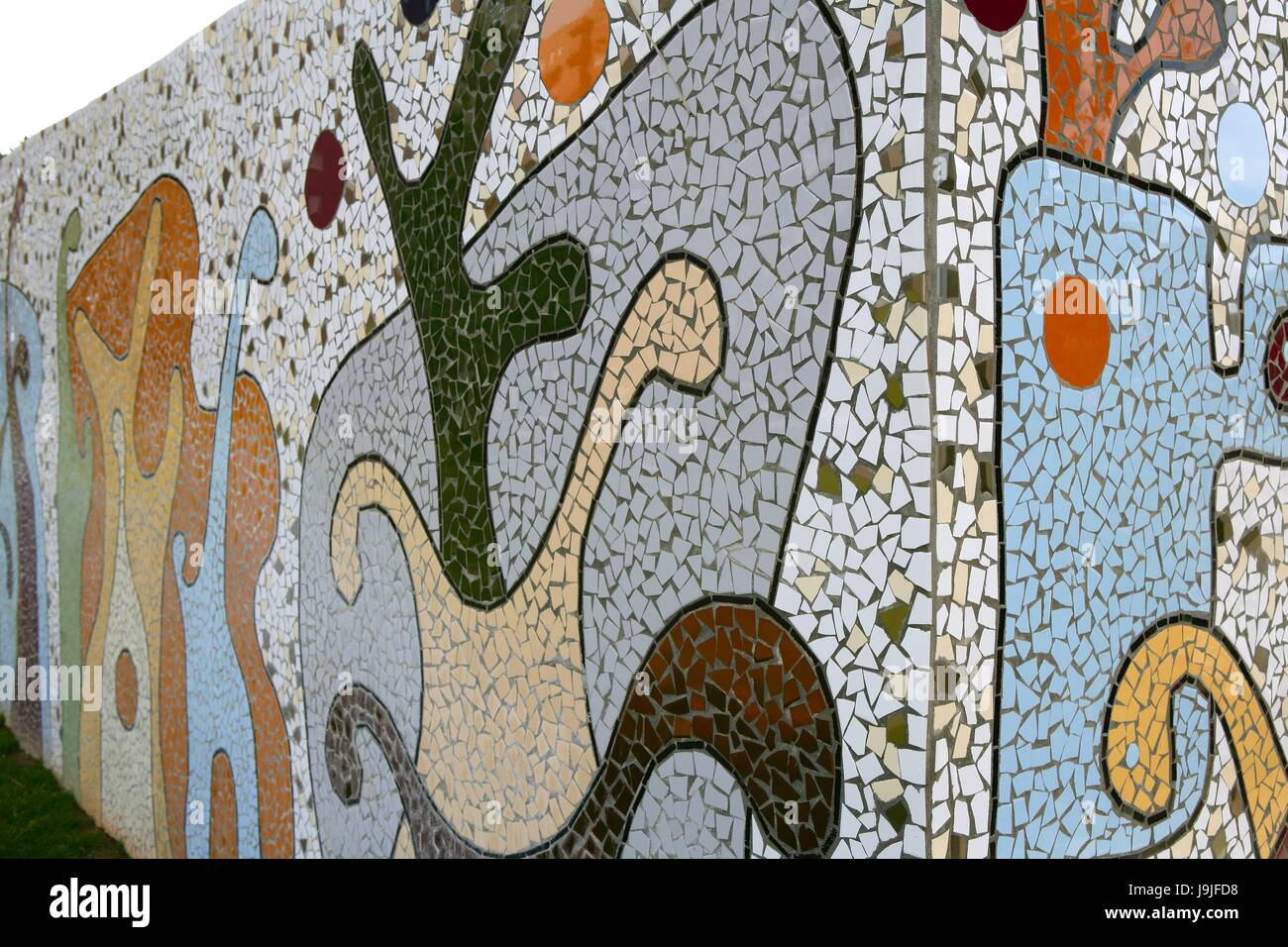 blue, house, building, architectural, art, colour, closeup, stone ...