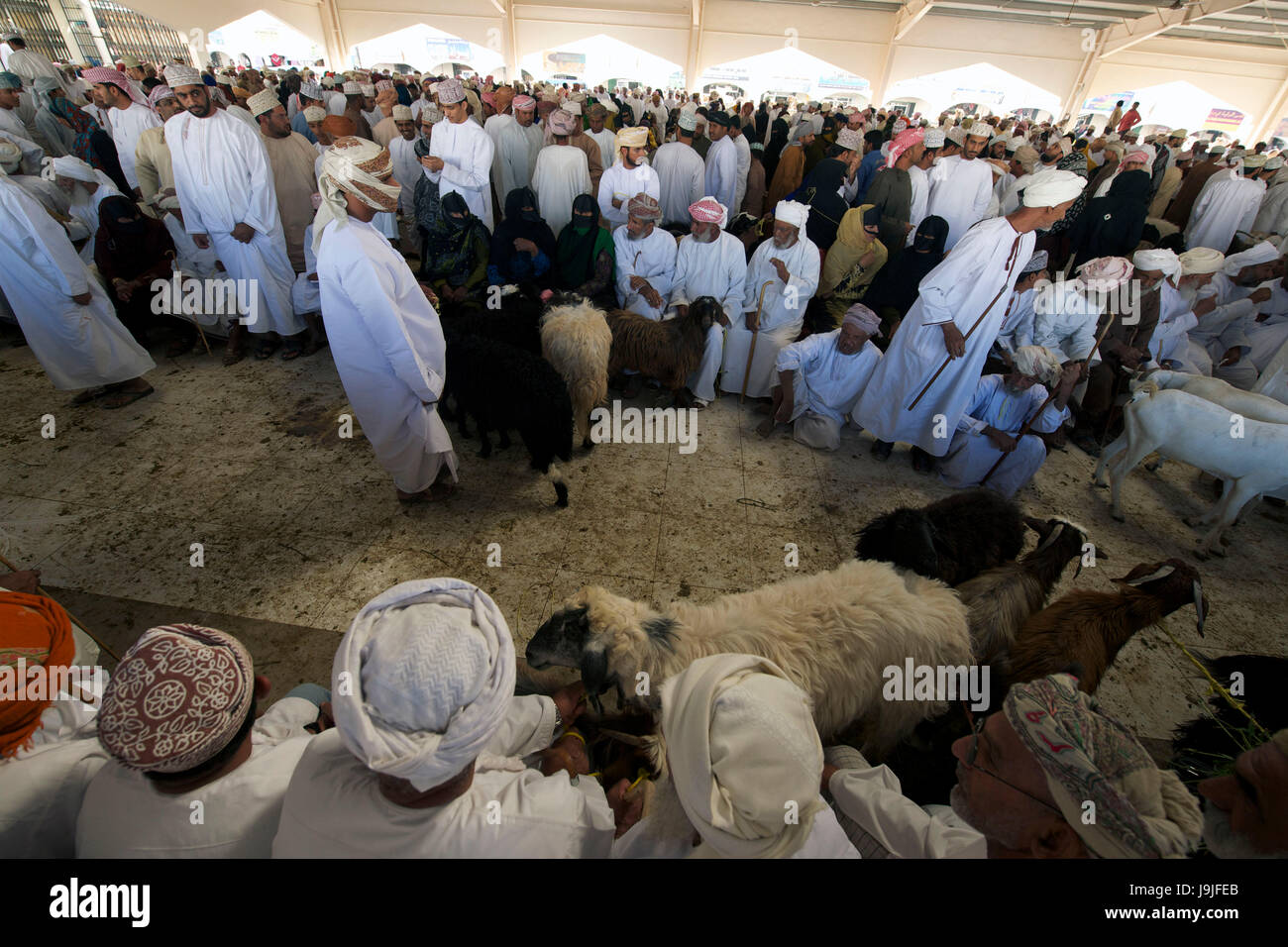 Sultanate of Oman, Ash Sharqiyah, Sinaw market Stock Photo - Alamy
