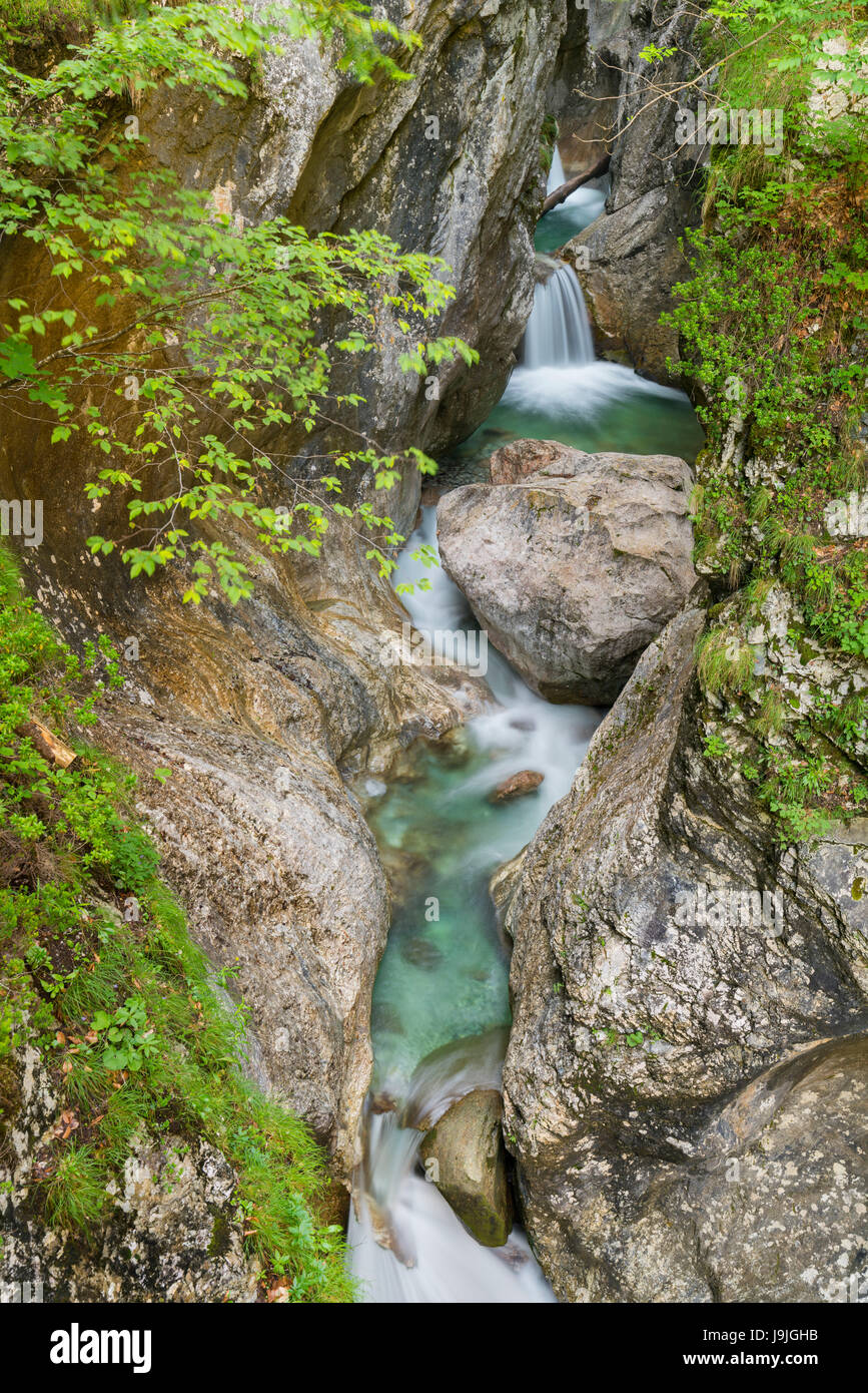 Garnitzenklamm near Hermagor, Carinthia, Austria Stock Photo - Alamy