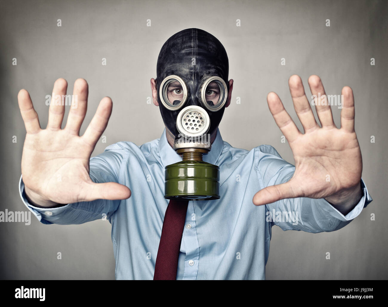 portrait, pollution, gas, mask, man, danger, environment, enviroment ...
