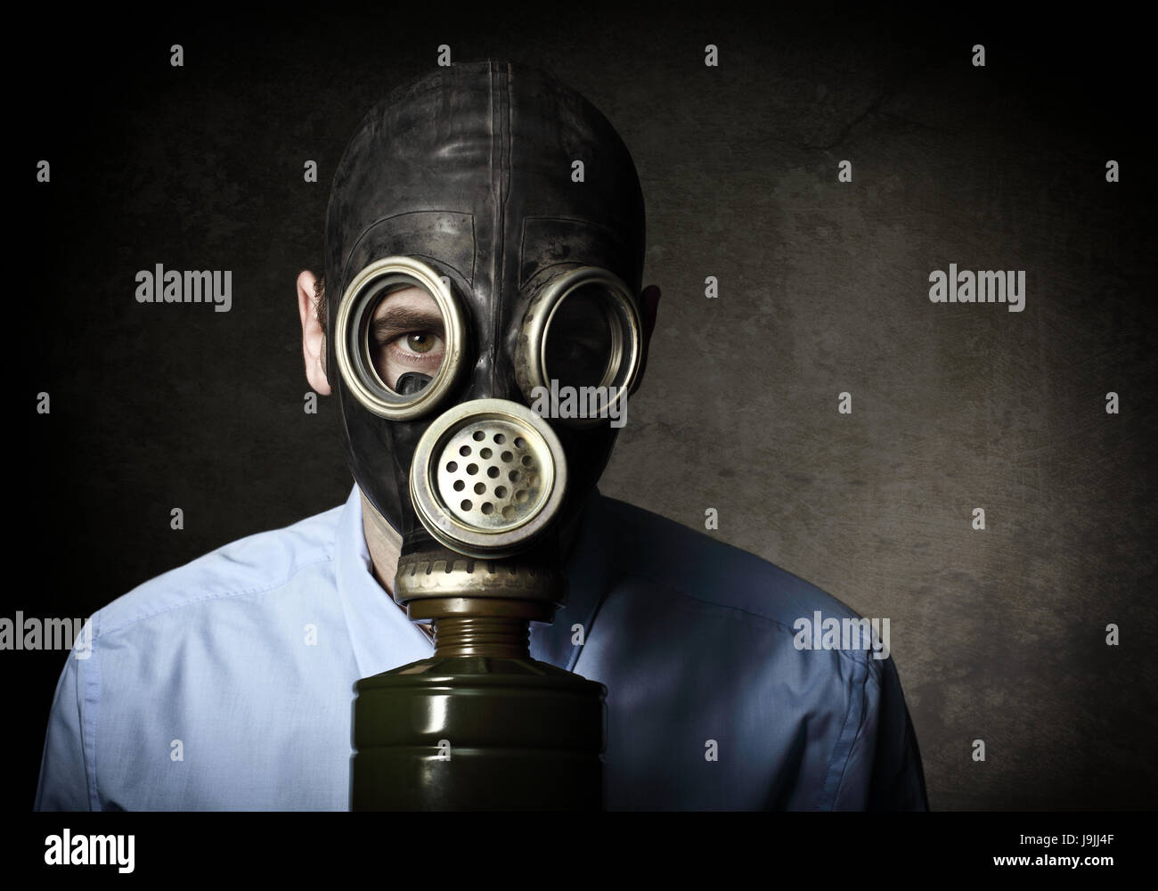 portrait, pollution, protect, protection, gas, mask, man, danger ...