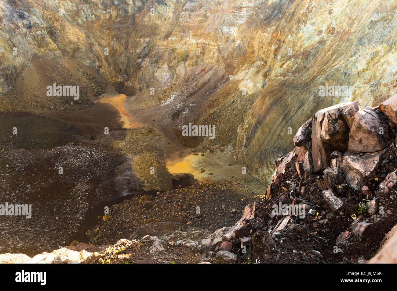 Gunung Agung mountain, the summit Stock Photo - Alamy