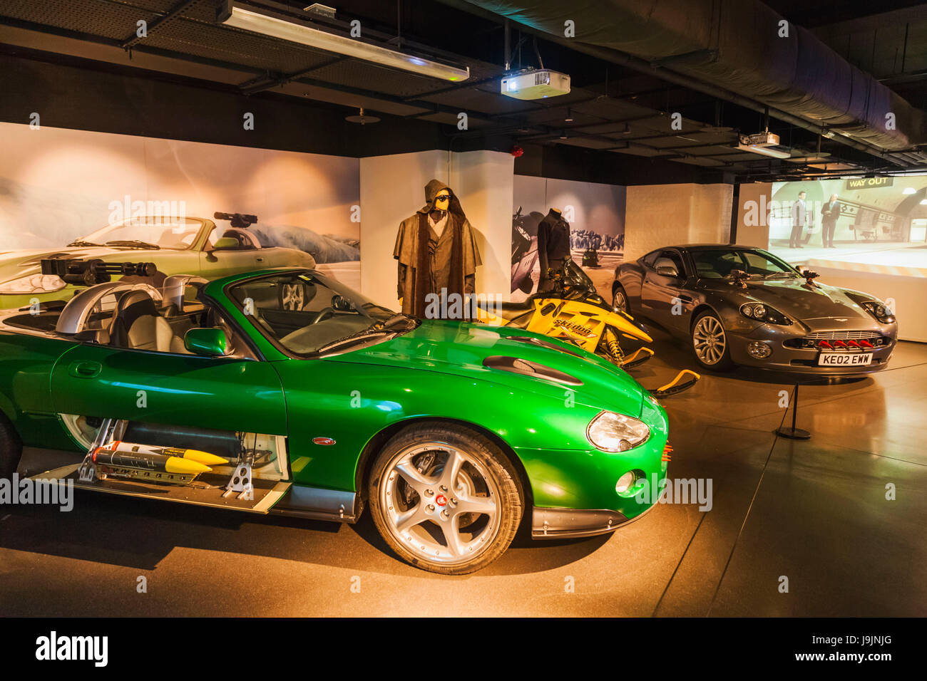 England, London, Covent Garden, London Film Museum, Jaguar XKR Car from ...