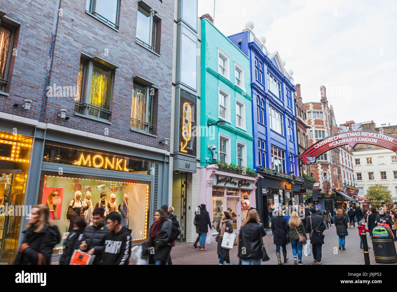Carnaby street london shopping hi-res stock photography and images - Alamy